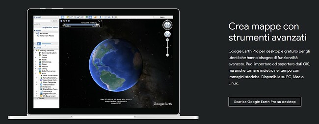 Scarica Google Earth: è gratis! Ultima versione 2024