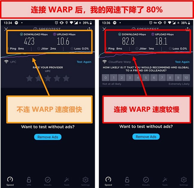 WARP VPN 評價2022：是否值得购买？