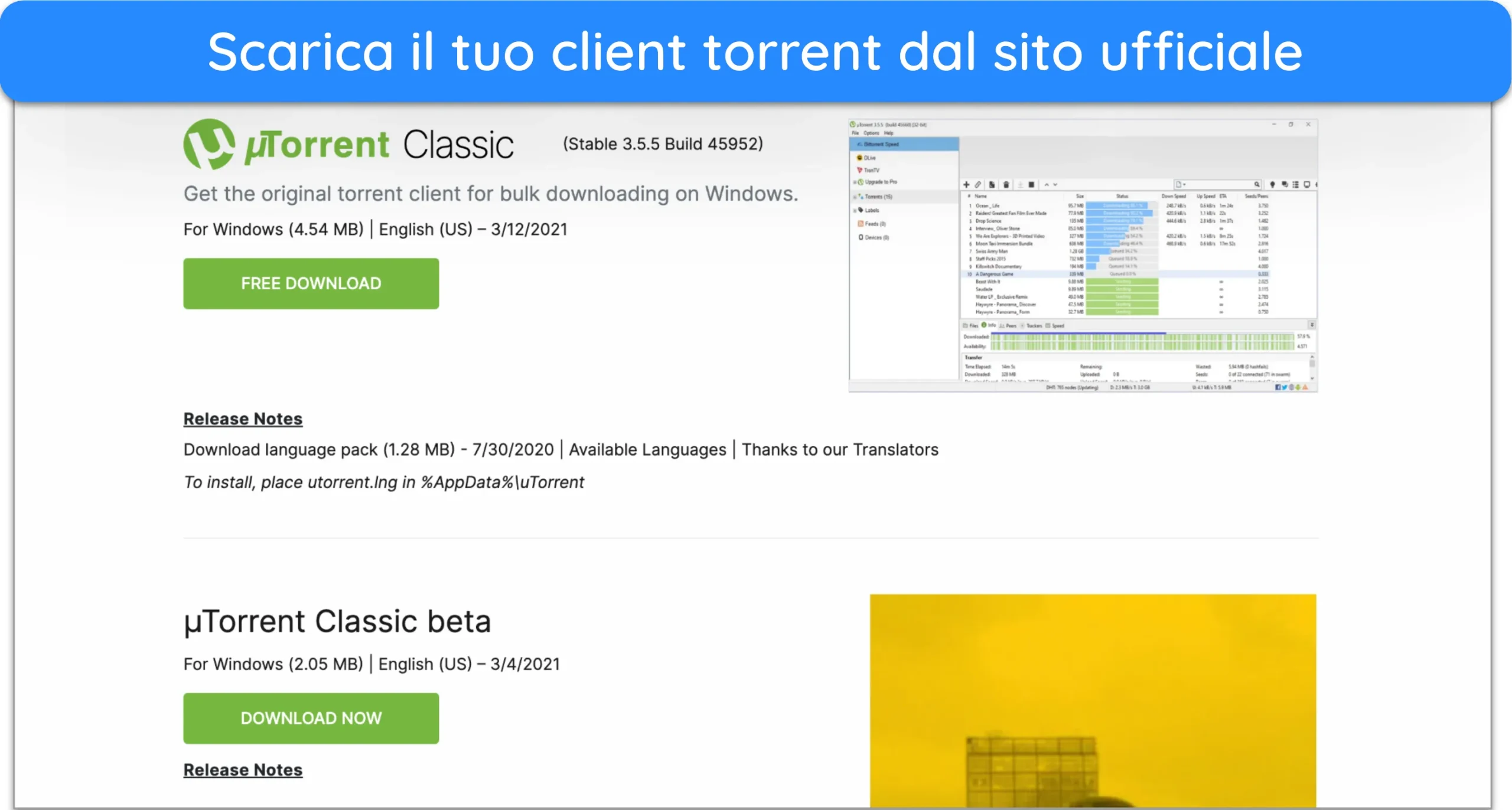 I 12 migliori siti torrent del 2026 (sicuri e funzionanti)